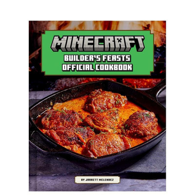 【预售】我的世界：建造者的盛宴 官方食谱 Minecraft: Builder s Feasts 原版英文餐饮生活美食 正版进口书