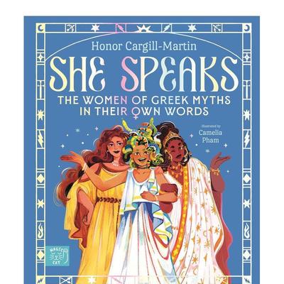 【预售】她说:希腊神话中的女人用她们自己的语言 She Speaks 原版英文儿童故事图书书籍