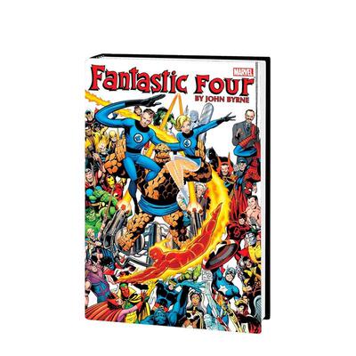 【预售】漫威漫画 神奇四侠 选集 卷1 新印刷 FANTASTIC FOUR BY JOHN BYRNE OMNIBUS VOL.1 英文漫画书原版进口美漫漫画书籍