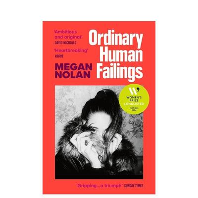 【预售】【2024英国女性小说奖入围名单】普通人的失败 精装版 Ordinary Human Failings 原版英文文学小说