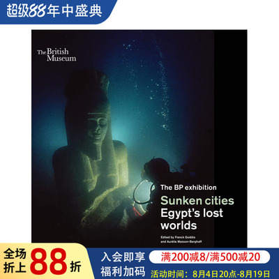【现货】沉没的城市：埃及失落的世界 Sunken Cities: Egypt's Lost Worlds 原版英文人文历史进口图书