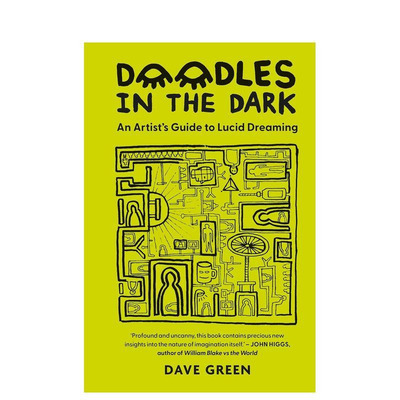 【预售】暗夜涂鸦：艺术家清醒梦创作指南 Doodles In The Dark: An artist's guide to lucid dreaming 原版英文艺术画册画集