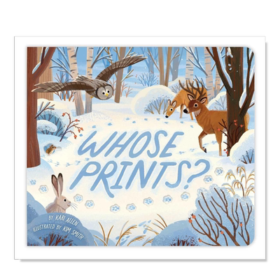 雪地足迹WhosePrints英文儿童