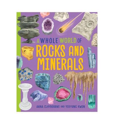【预售】整个世界系列：岩石与矿物（平装） A Whole World of...: Rocks and Minerals 原版英文儿童绘本图书