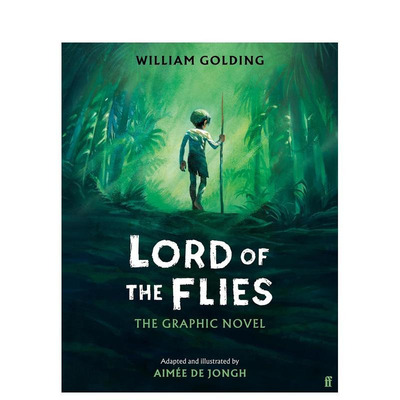 【预售】漫画 蝇王 Lord of the Flies : The Graphic Novel 精装 英文漫画书原版进口图书 William Golding