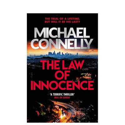 【现货】无罪法则：Netflix畅销惊悚剧《林肯律师》米奇·哈勒系列第6册 The Law of Innocence 迈克尔·康纳利 原版英文小说图书