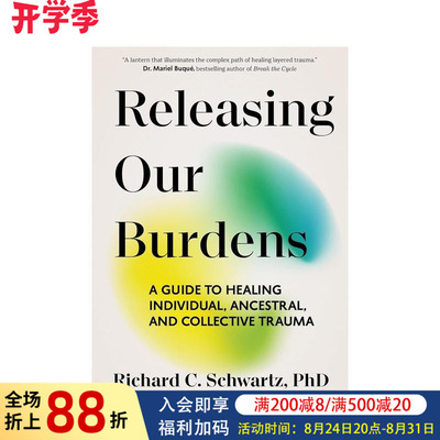 【预售】释放负担 创伤疗愈指南 Releasing Our Burdens 原版英文心灵励志图书