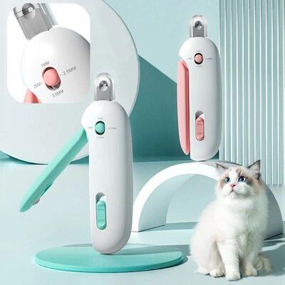 Pet Nail Clippers Dog Cat Nail Trimmer Labor-Saving Nail Cli