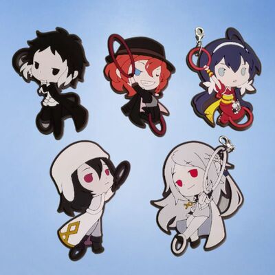 梦乐屋日版 omi 文豪野犬 DEAD APPLE 可链接式橡胶挂件
