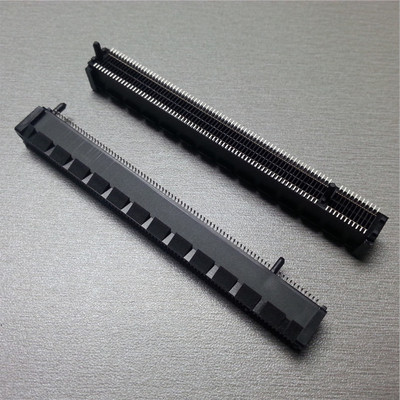 P-e164PIN贴片式插槽连接器 16X立式表贴电脑显卡插座低温焊接