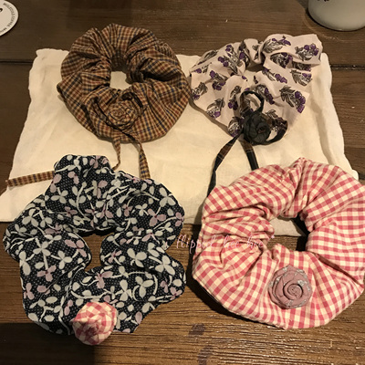 iFHHee “香水板栗”旖旎风 原创设计 四色手工玫瑰 氛围感发圈