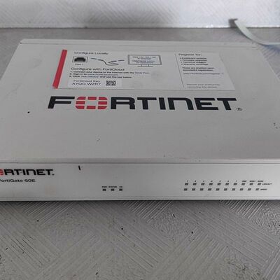 Fortinet飞塔FG-60E企业级防火墙 千兆接口 8个