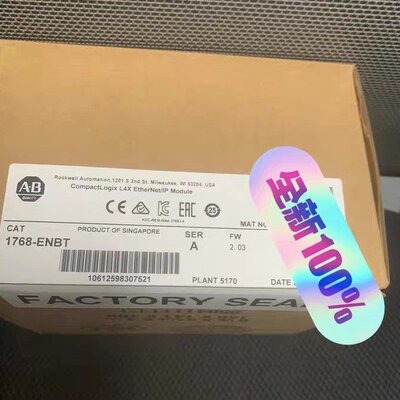 AB罗克韦尔1768-ENBT模块  实物拍摄。新加坡制