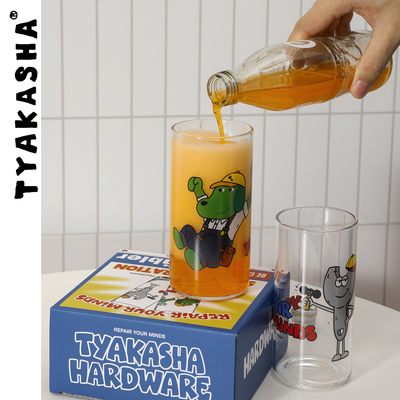 TYAKASHA 塔卡沙*HARDWARE联名系列 玻璃杯套装