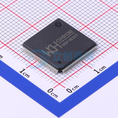 以太网收发器 CH9130L LQFP-128(14x14) 原装正品 电子元器件配单