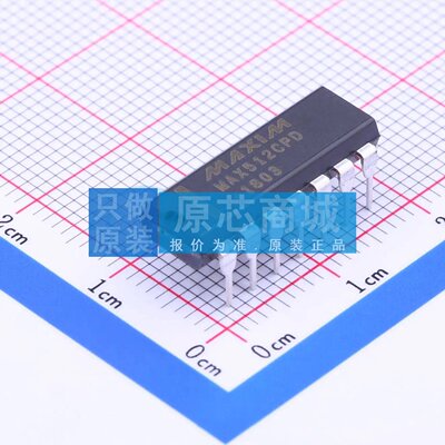 数模转换芯片DAC MAX512CPD+ PDIP-14 原装正品