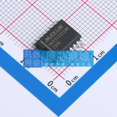 RS232芯片 MAX3232EEWE+T SOIC-16-300mil 原装 电子元器件配单