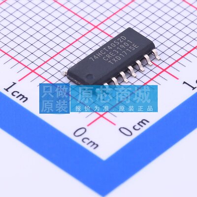 模拟开关/多路复用器 74HCT4052D,118 SOIC-16 电子元器件配单