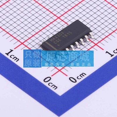 信号开关/编解码器/多路复用器 MAX308CSE+T SOIC-16 原装正品
