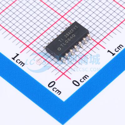 FET输入运放 TL084QDR SOIC-14 原装正品 电子元器件配单