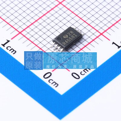 运算放大器 RC4558IPWR TSSOP-8 原装正品 电子元器件配单