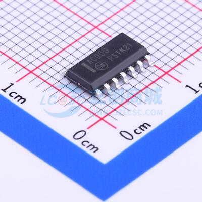 逻辑门 MC74AC00DR2G SOIC-14 原装正品 电子元器件配单