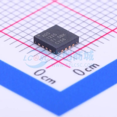 模数转换芯片ADC ADS1225IRGVR VQFN-16-EP(4x4) 原装正品