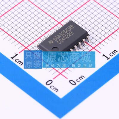计数器/分频器 CD4022BNSR SO-16 原装正品 电子元器件配单