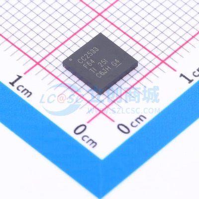 无线收发芯片 CC2533F64RHAR VQFN-40-EP(6x6) 原装正品