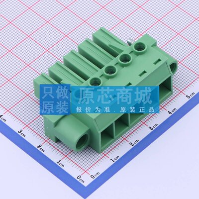 螺钉式接线端子 JL5EDGKHM-76205G01 P=7.62mm 1x5P 电子元器件