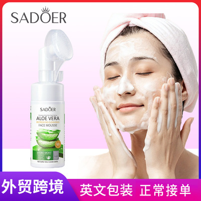 Full SADOER Aloe Vera Refreshing Cleansing Mousse Cleanses