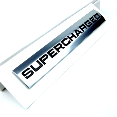 SUPERCHARGED机械增压标贴适用于路虎揽胜运动版改装车尾标