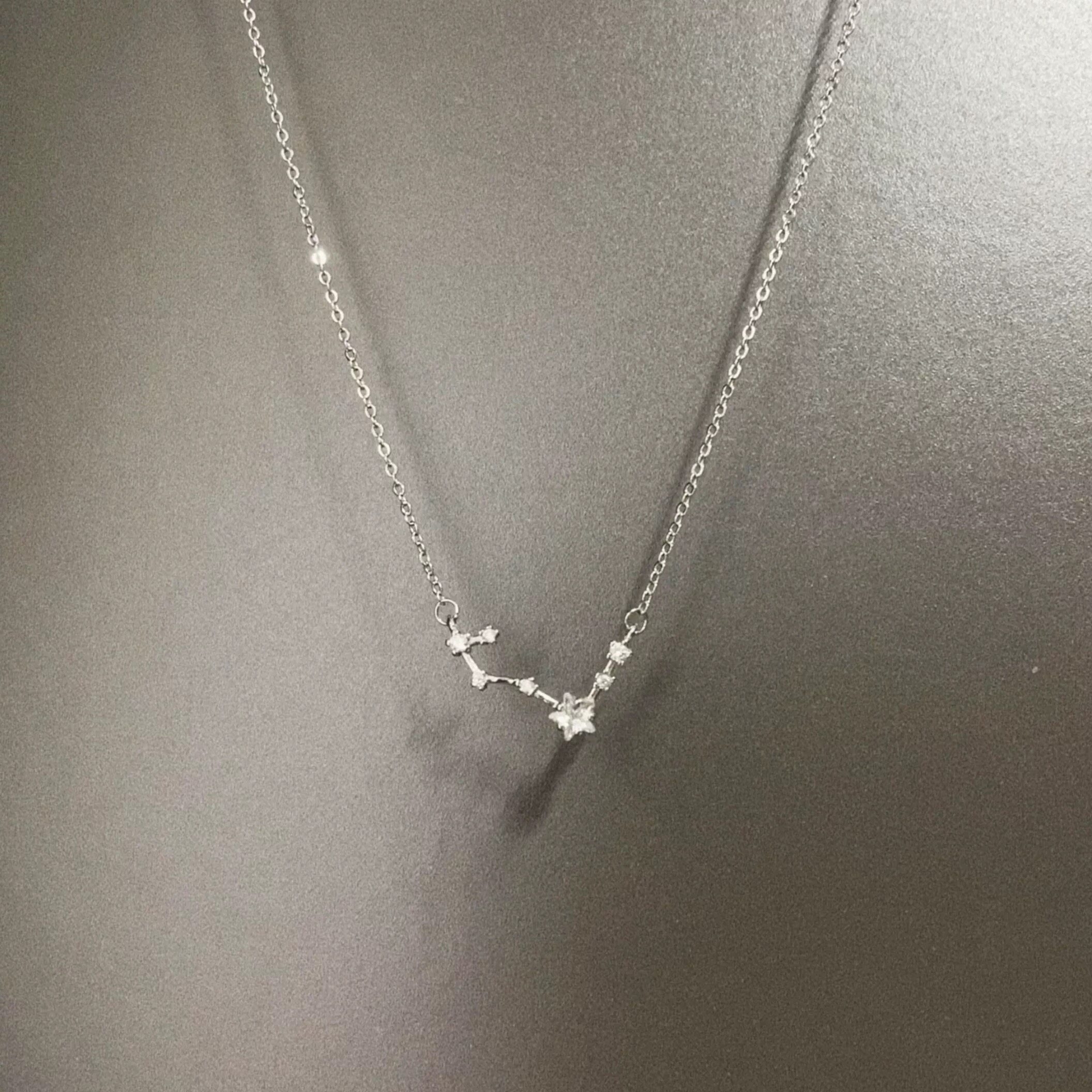 星星项链女款轻奢小众设计高级感不锈钢流星锆石锁骨链送女友礼物