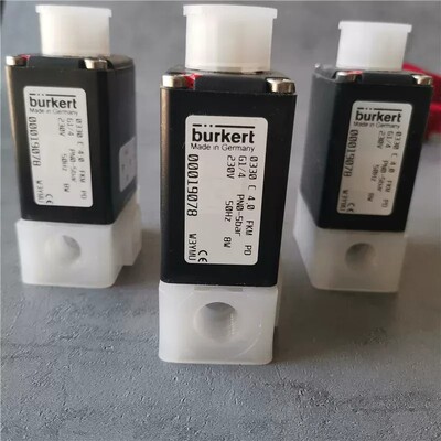 议价burkert电磁阀0330C 4.0 FKM PO G1/4 0-5bar 230V 50HZ 0001