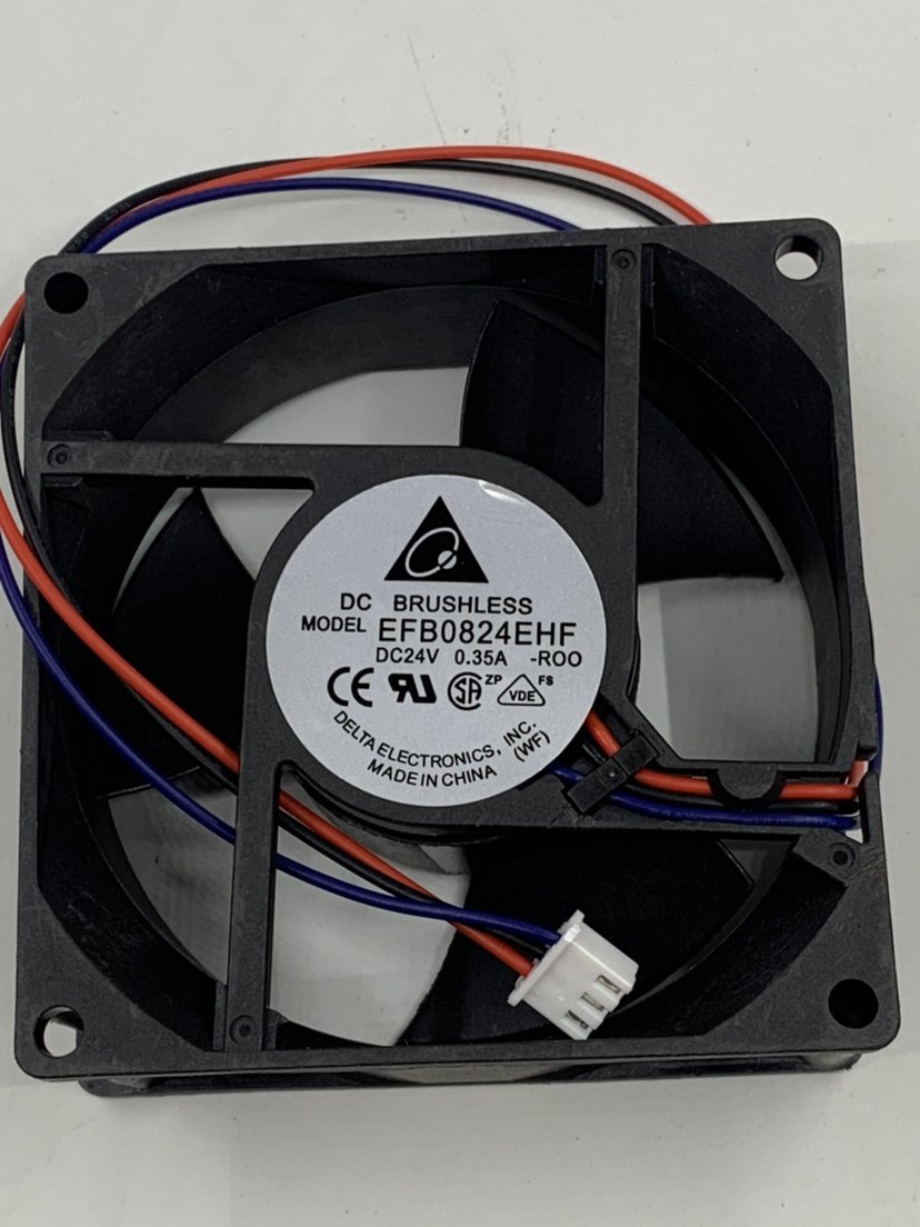 全新Delta台达EFB0824EHF 8032 24V 0.35A艾默生CT变频器散热风扇_虎窝淘