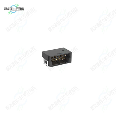 474016-E[连接器MAXIBR M 10POS RA B SMT BK]