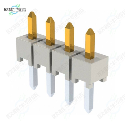 HTSW-104-06-L-S[连接器CONN HEADER VERT 4POS 2.54MM]