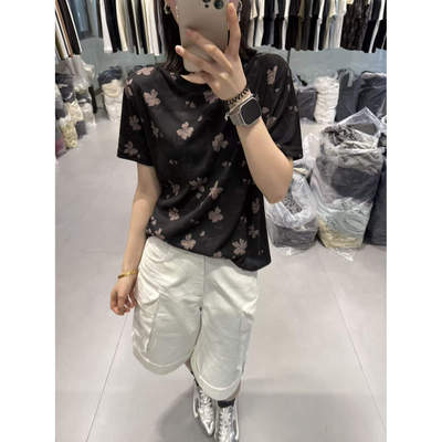 【思文Kiki】高奢莱赛尔晕染T   D16-6105