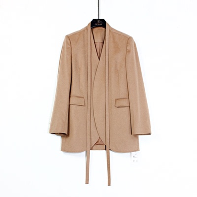 【即将绝版•产地认证随衣发】驼绒西装3357KT100D