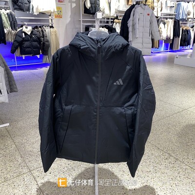 Adidas阿迪达斯正品新款冬季男子连帽保暖休闲运动羽绒服KQ5504