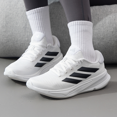 Adidas阿迪达斯正品秋季新女子低帮户外运动休闲中正跑步鞋JH8558