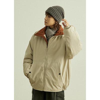 GoodNorth日系复古宽松棉服