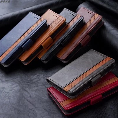 适用于索尼Sony Xperia 1 II VII 5 IV 10 III手机套防盗刷保护套翻盖式防摔皮套硅胶全包外壳侧吸扣插卡个性