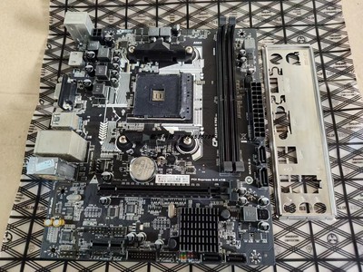 七彩虹 断剑C.A320M-K PRO V14  DDR4 AM4 集成电脑主板 二手拆机