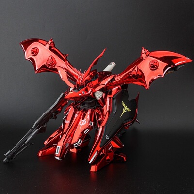 STARHG HGUC1/144 电镀版夜莺 MSN-04-2 逆袭的夏亚 拼装模型玩具