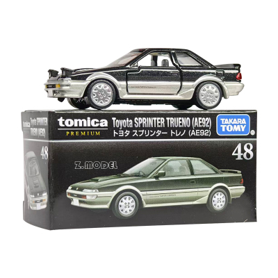 TOMY多美卡仿真合金车模型黑盒TP48丰田Toyota SPRINTER  AE92