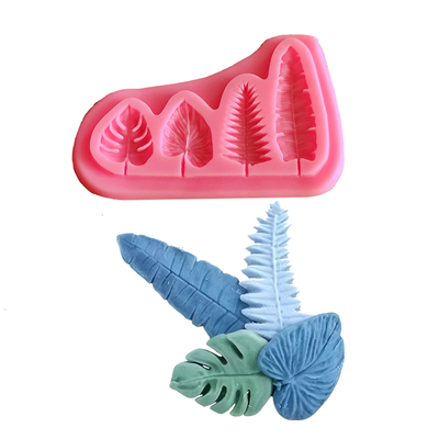 蛋糕硅胶模具多种树叶植物