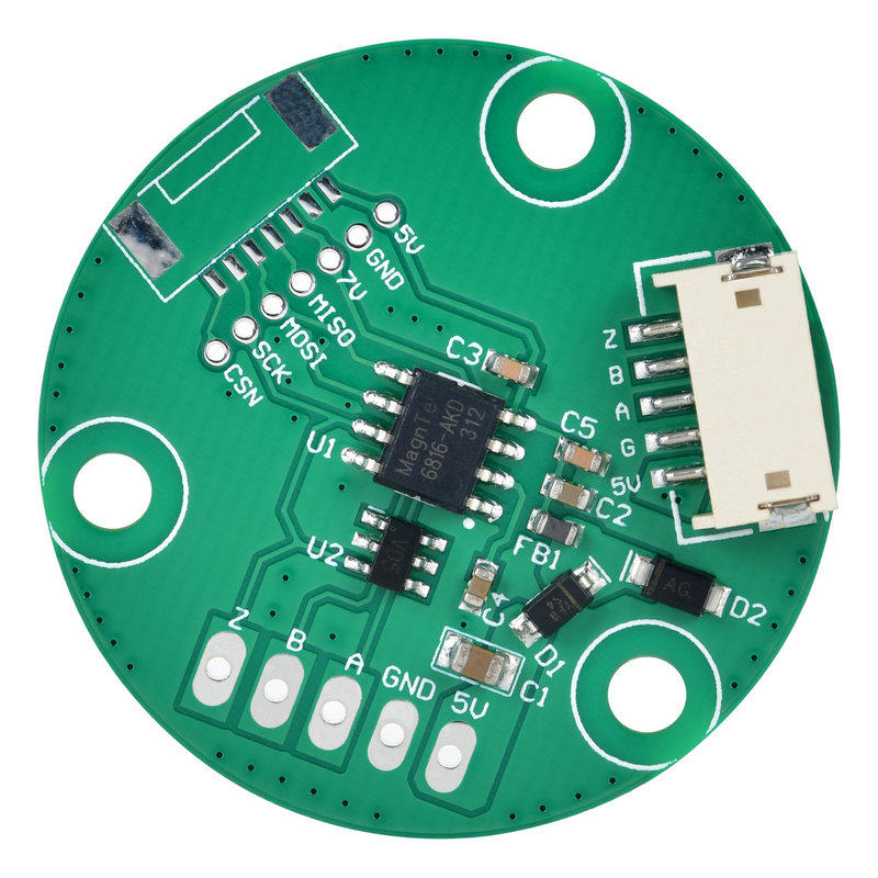 MT6816 CT-AKD增量式磁编码脉冲编码器方案烧录定制_虎窝淘