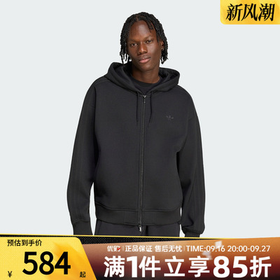 adidas阿迪达斯三叶草男子OVERSIZE ZH运动休闲夹克外套LC8115