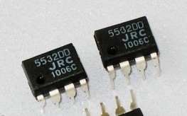 NJM5532DD JRC5532DD 直插 DIP-8 运算放大器